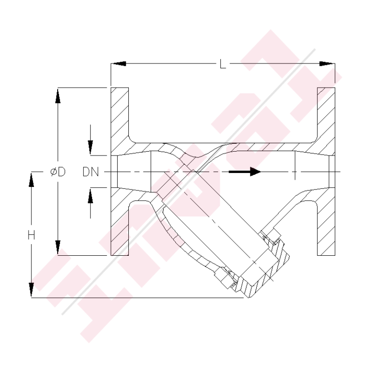 Y-type strainer – Inval Holland